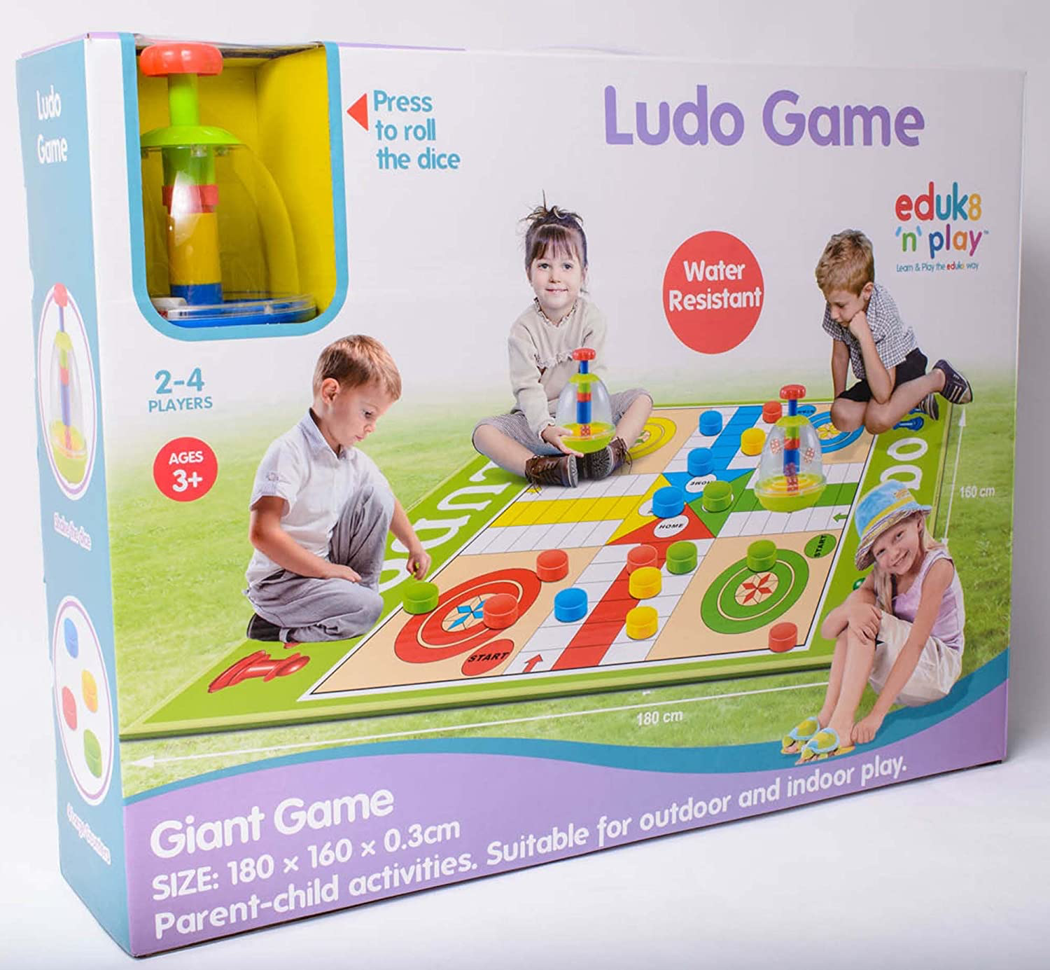 Home All products Ludo Game For Kids - Floor play mat t...